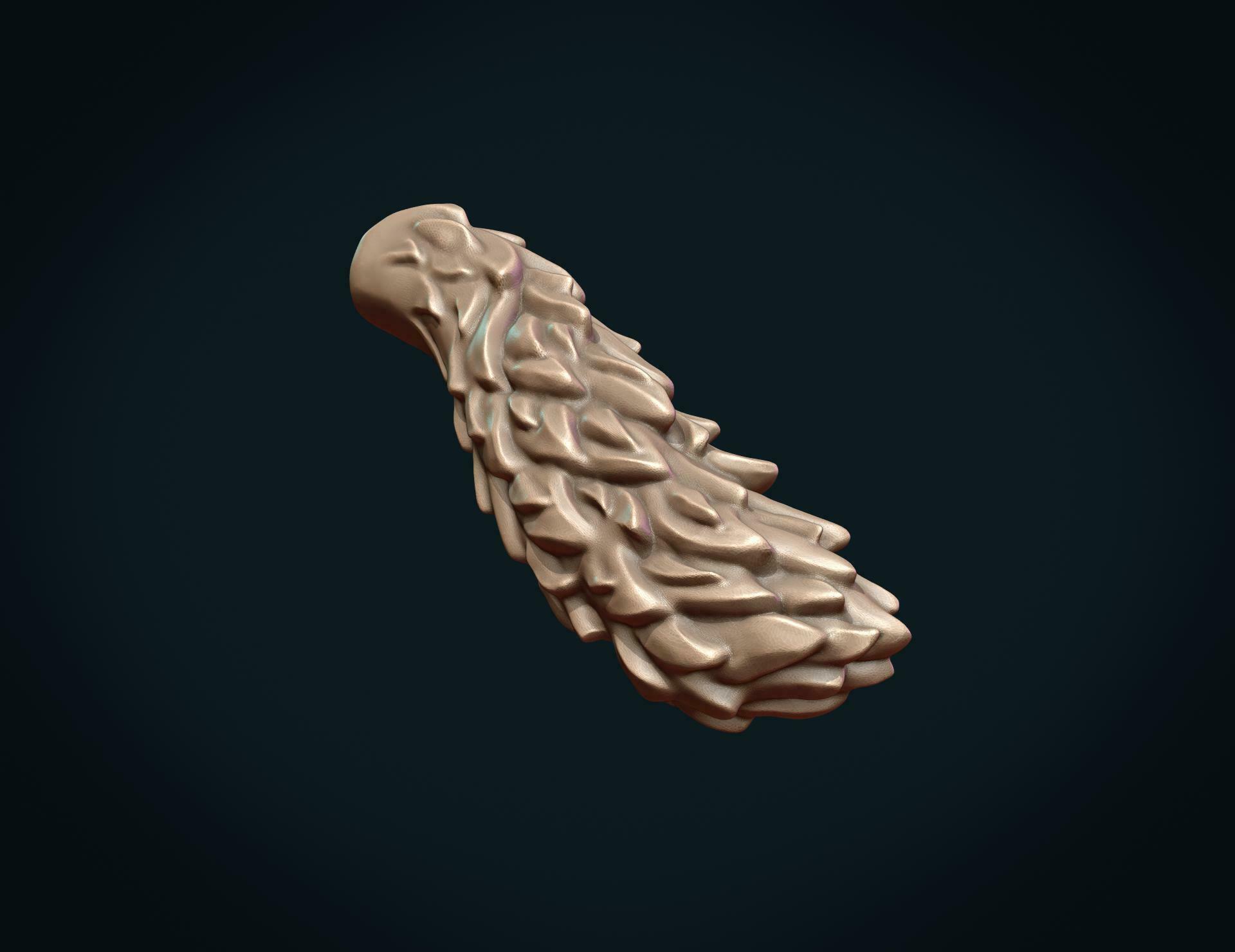 🐺 Wolf Tail II・ 3D File for ・Cults