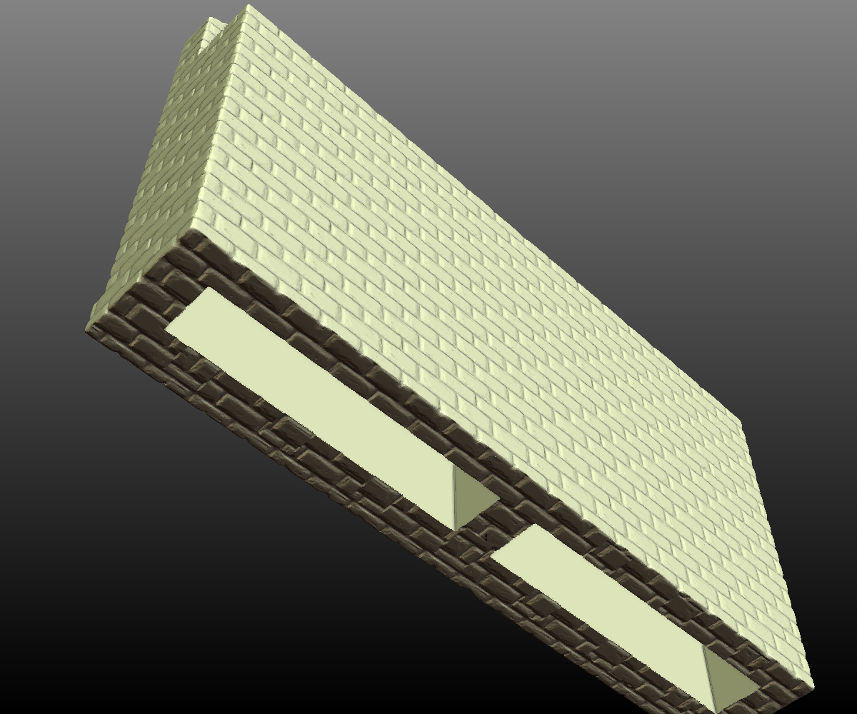 🏰 Castle wall・ STL File for ・Cults