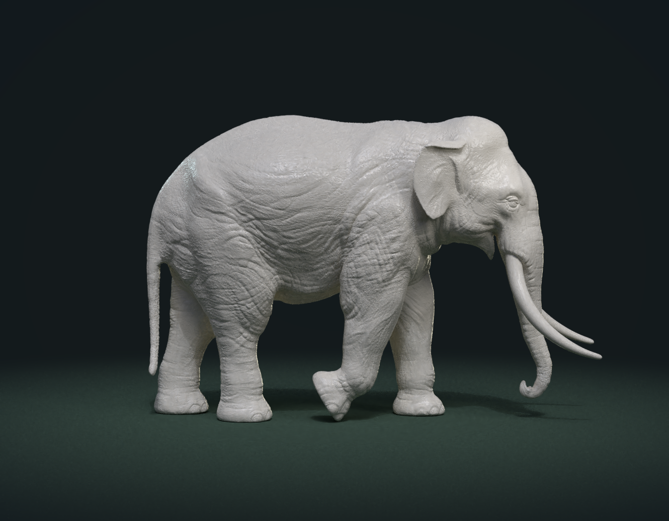 3D file Asian Elephant 🐘 ・Design to download and 3D print・Cults