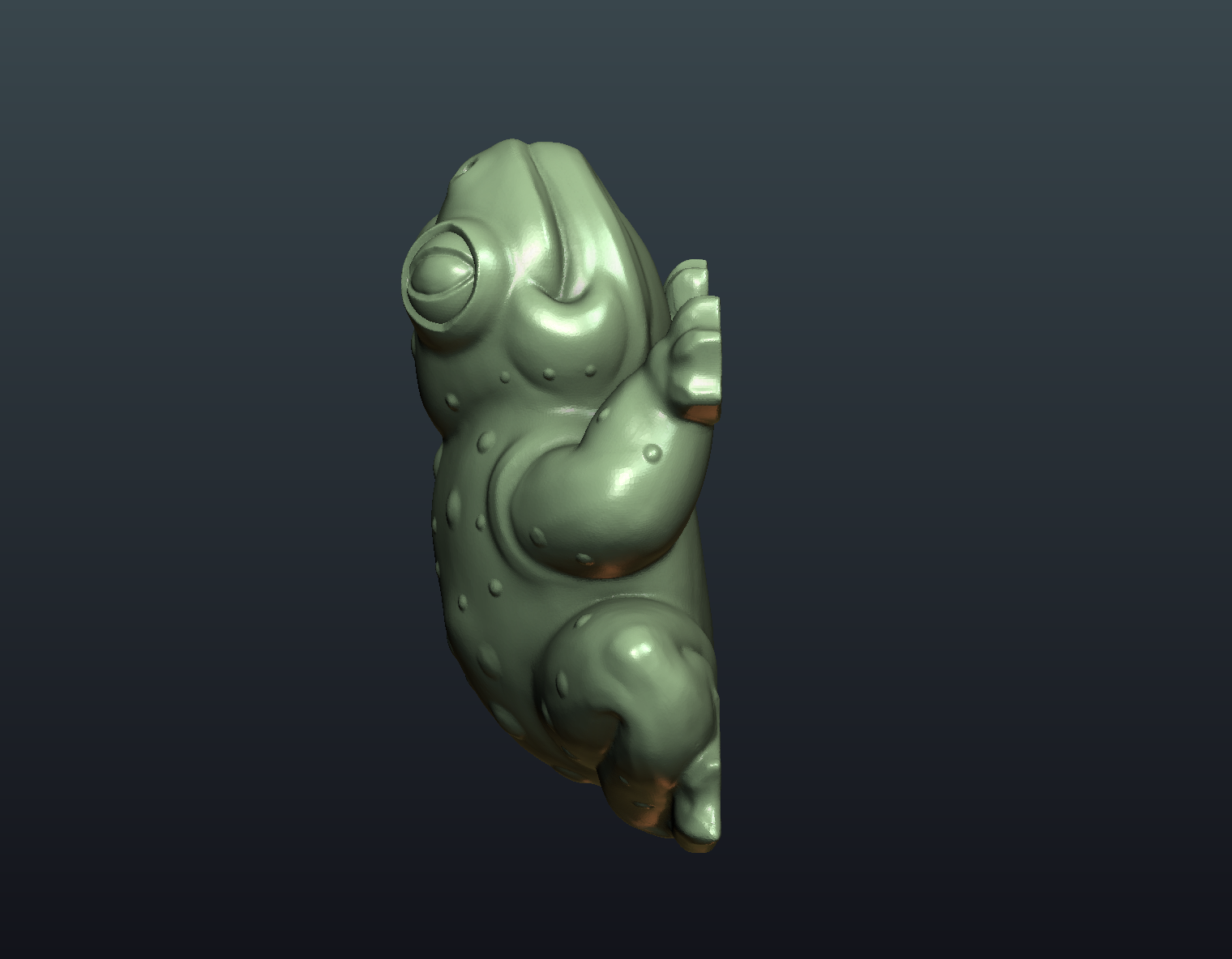 Файл 3D Fat Frog 🐸・3D модель для печати скачать・Cults