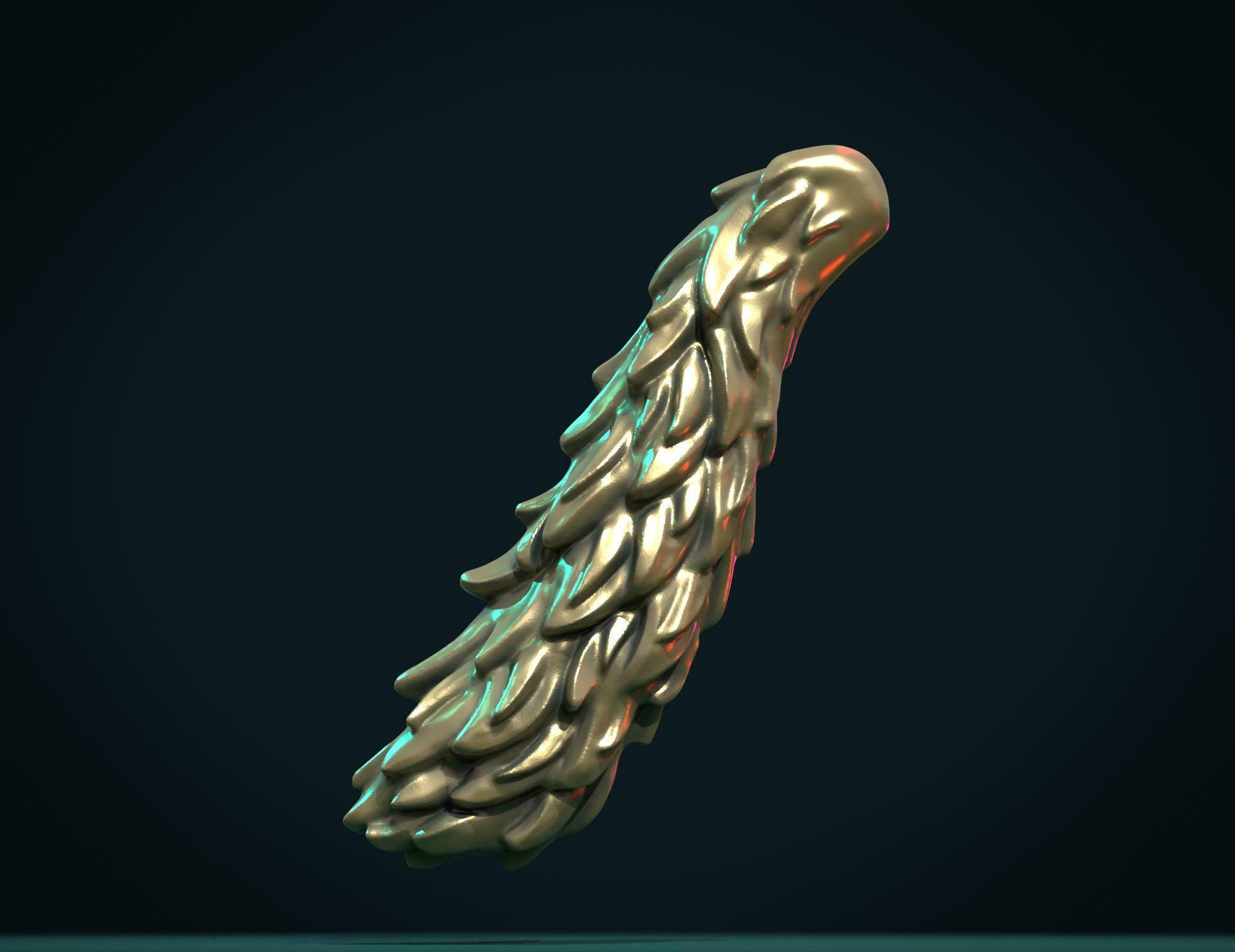 🐺 Wolf Tail II・ 3D File for ・Cults