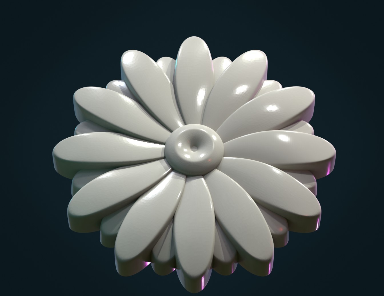 3D file Daisy II 💐 ・3D printing template to download・Cults