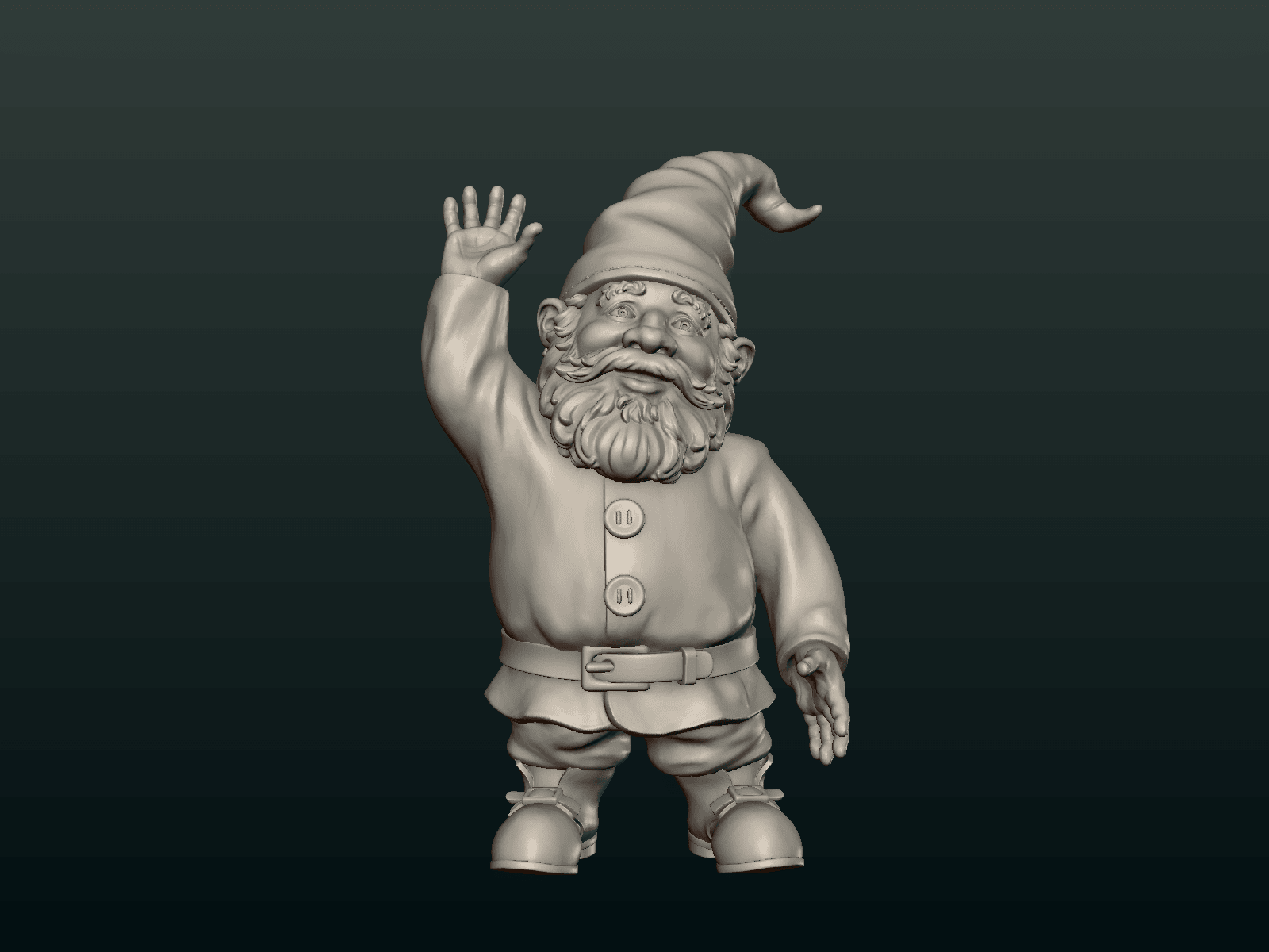 3D file Garden Gnome 👹 ・3D print object to download・Cults