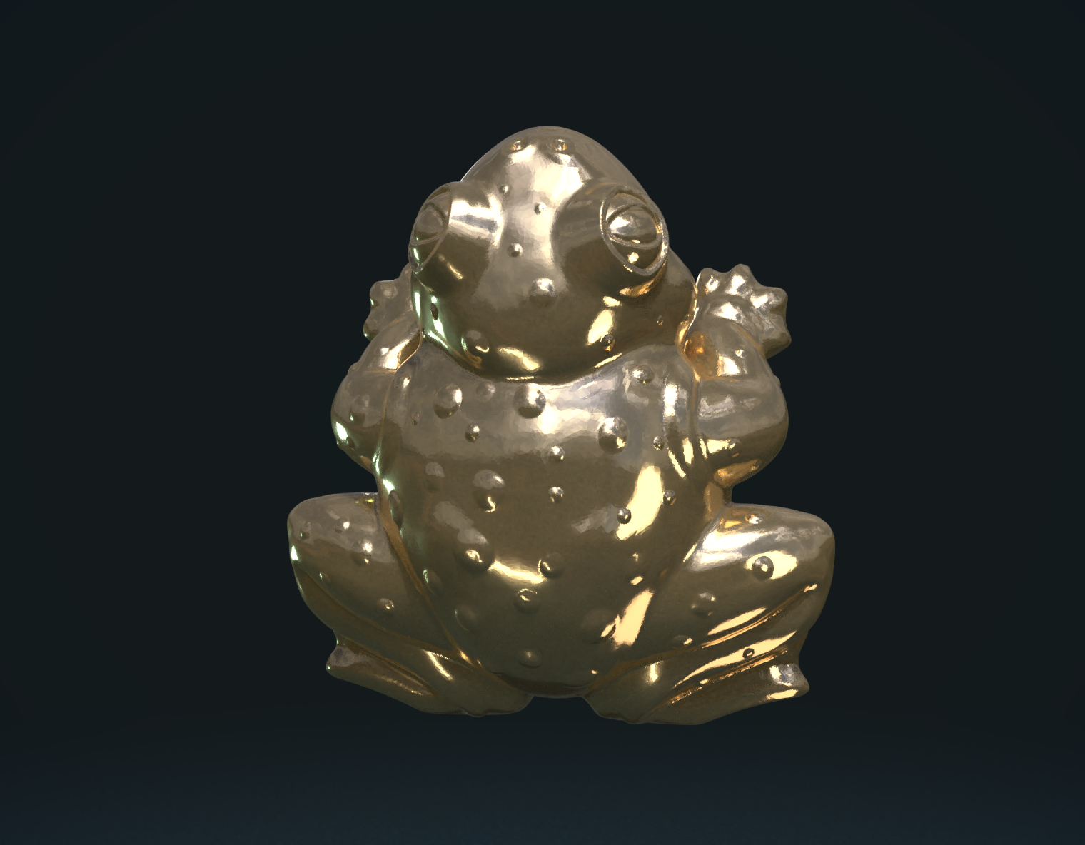 3D file Fat Frog 🐸 ・3D printing model to download・Cults