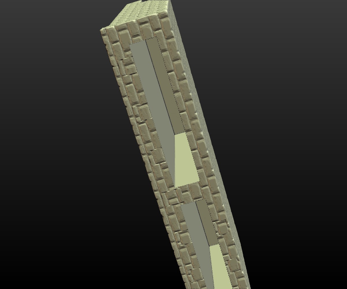 🏰 Castle wall・ STL File for ・Cults