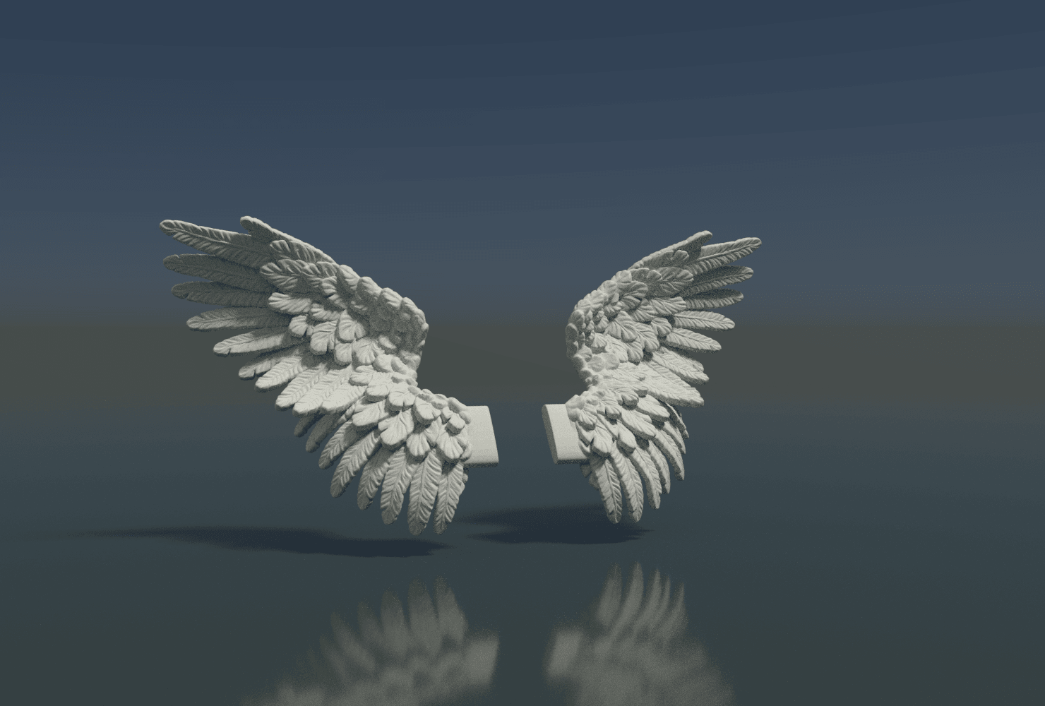 3D file Wings 🪶・3D print model to download・Cults
