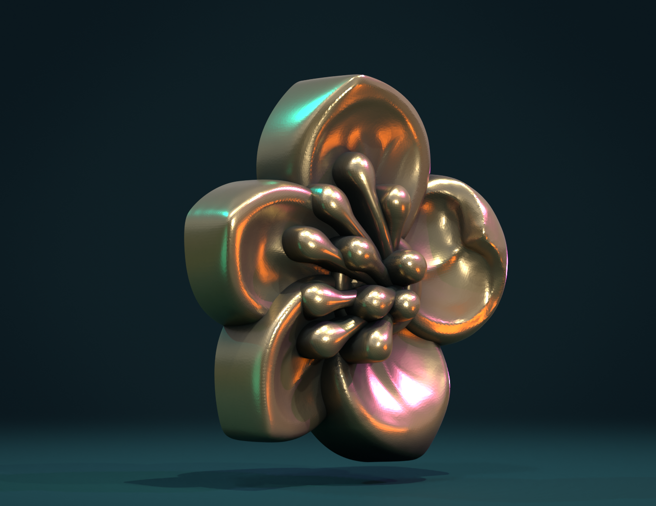 3D file Apple flower 🍎 ・3D printable model to download・Cults