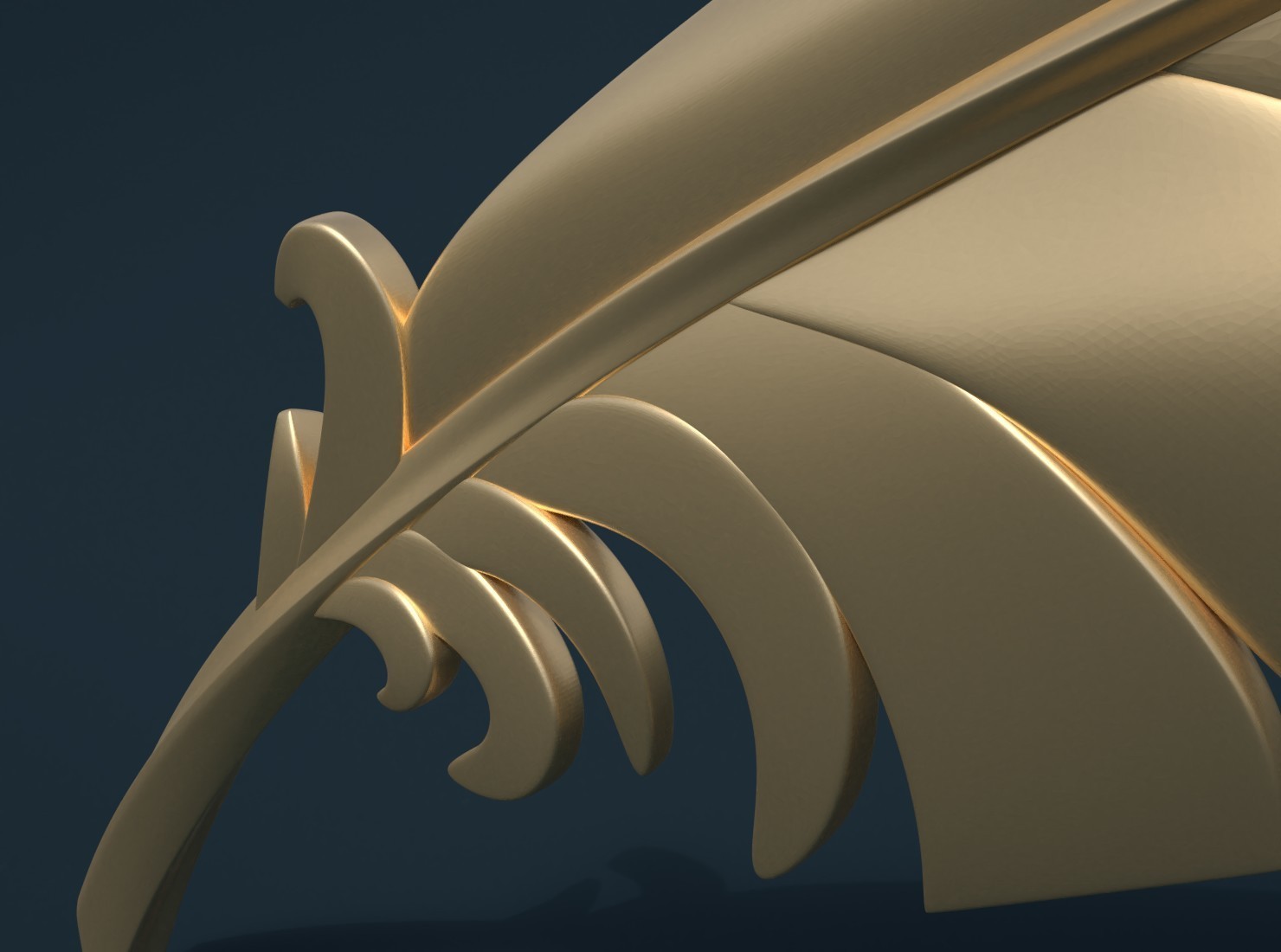 STL file New Feather 🆕・3D printing model to download・Cults