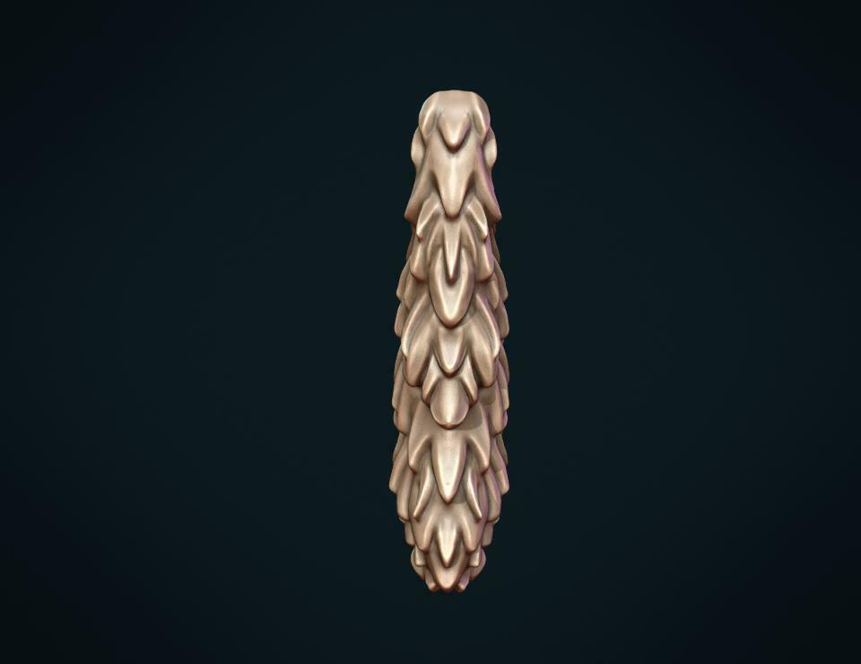 🐺 Wolf Tail II・ 3D File for ・Cults