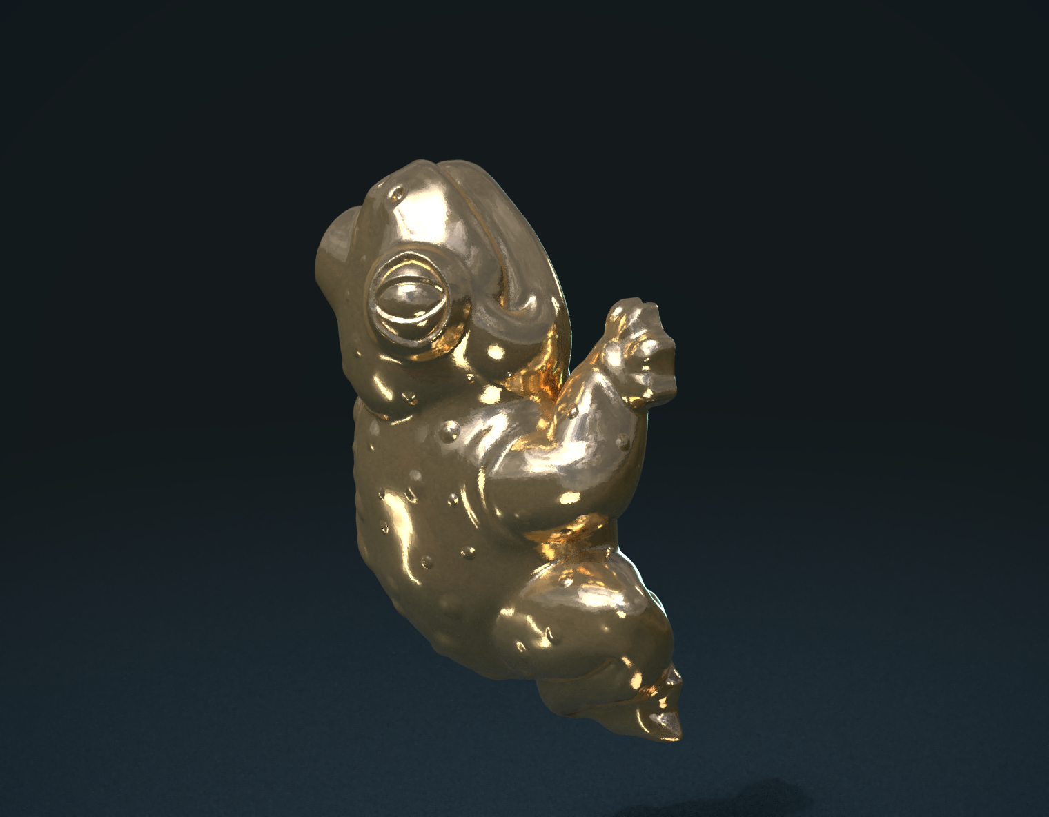 3D file Fat Frog 🐸 ・3D printing model to download・Cults