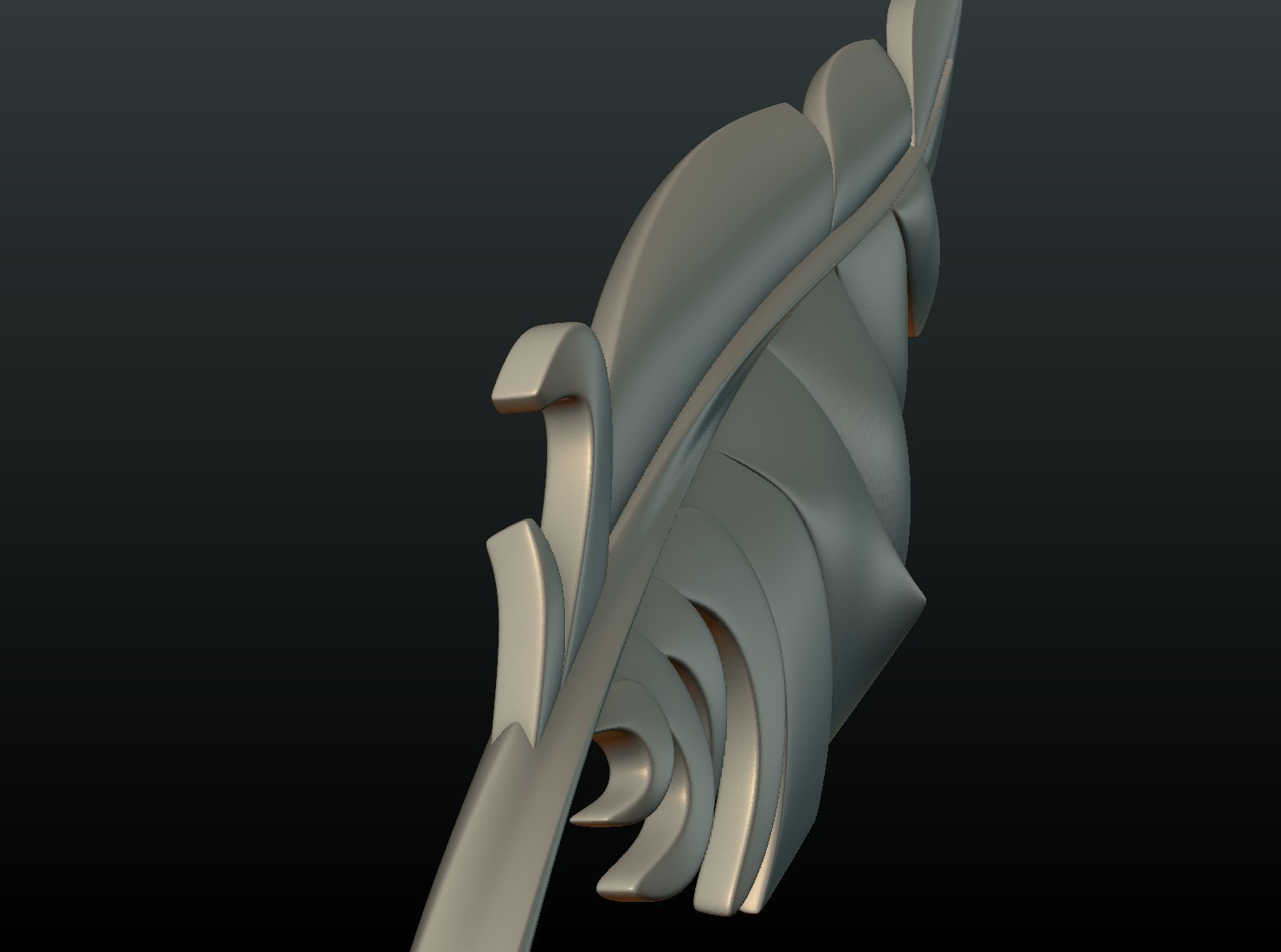 STL file New Feather 🆕・3D printing model to download・Cults