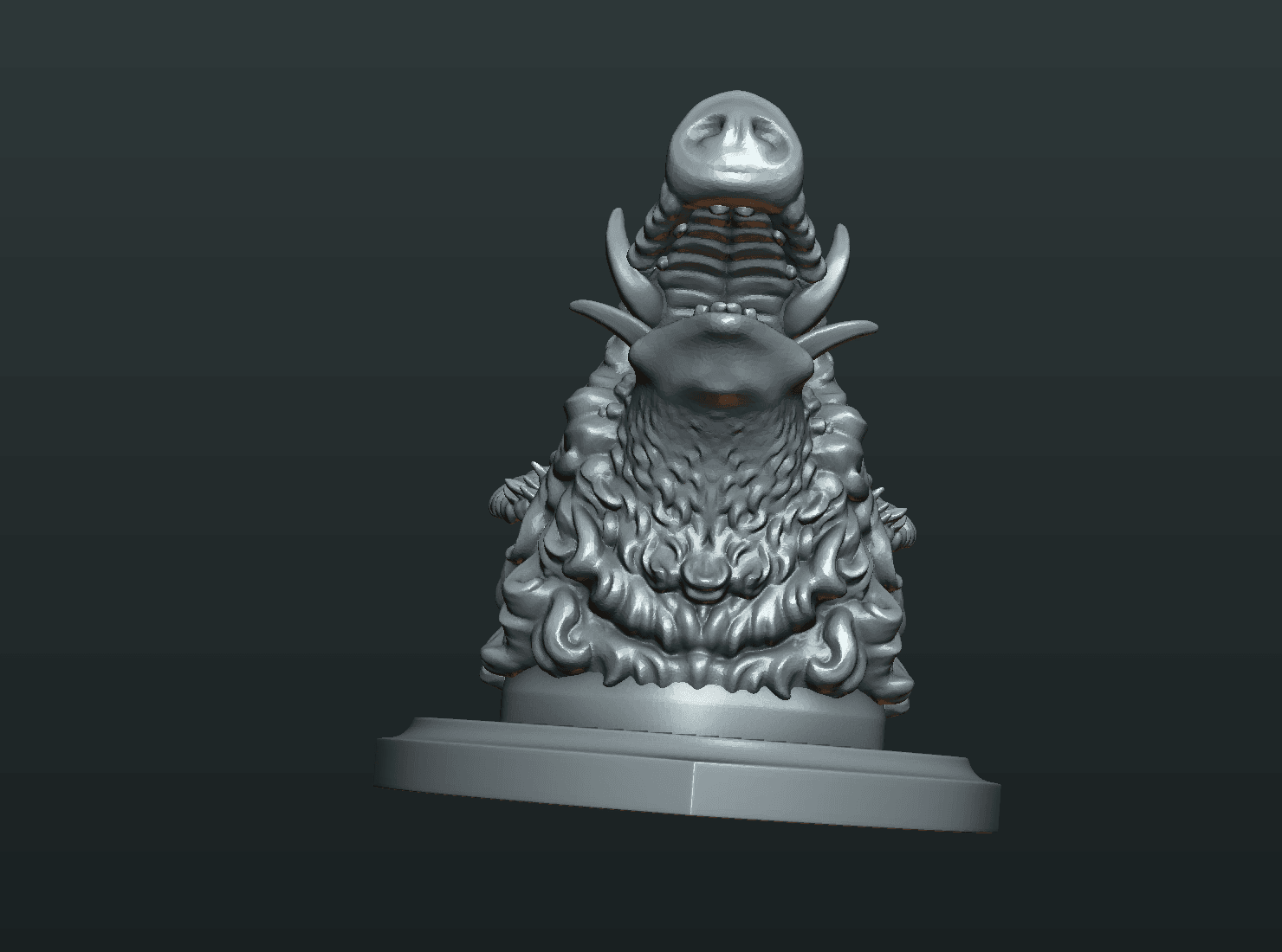 🐗 Wild Boar Mounted Head・ STL File for ・Cults