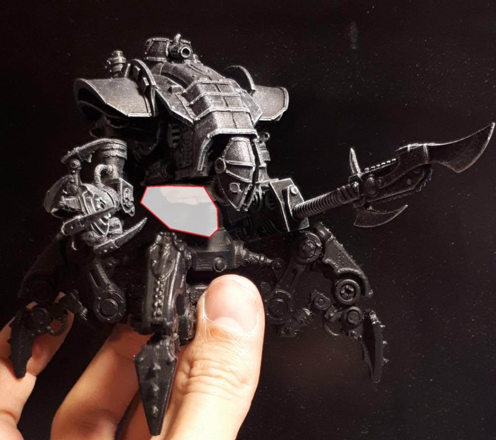 🎲 Armour-bearer waist adapter for crawling legs・Free STL File for ・Cults