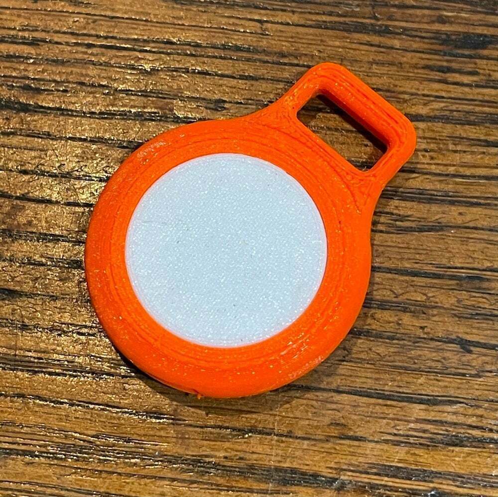 STL file Apple AirTag TwistLock KeyRing Holder 🍎 ・3D printing idea to ...