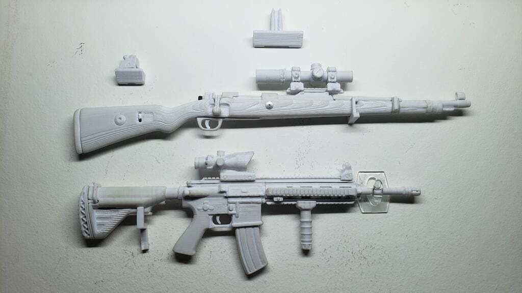 3D printing 8x Scope for Sniper Rifle・Cults