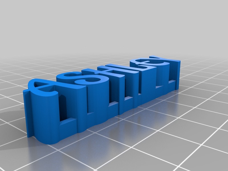Free 3D file ASHLEY 🗿・3D printable model to download・Cults