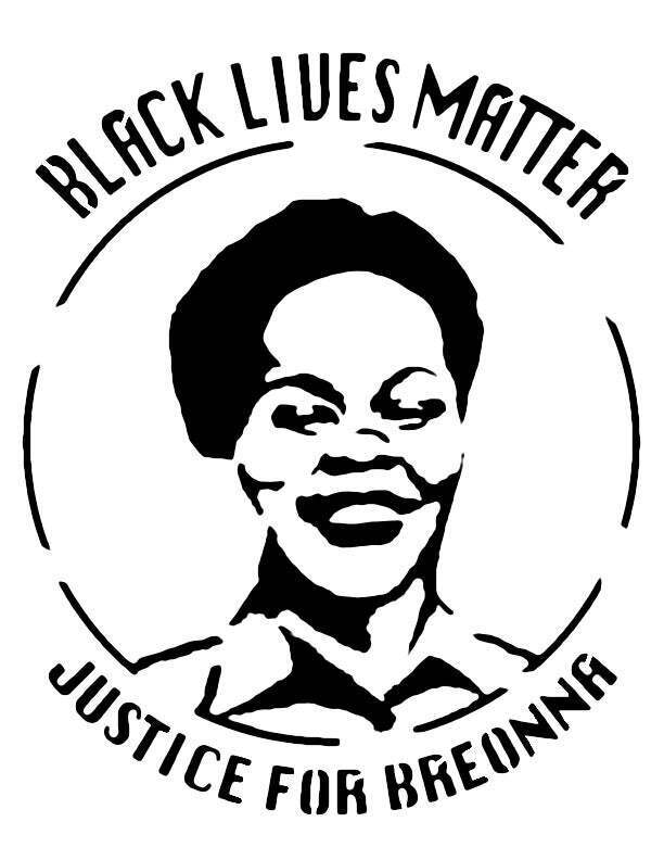 Free STL file Breonna Taylor stencil 🎨 (SVG)・3D print design to ...