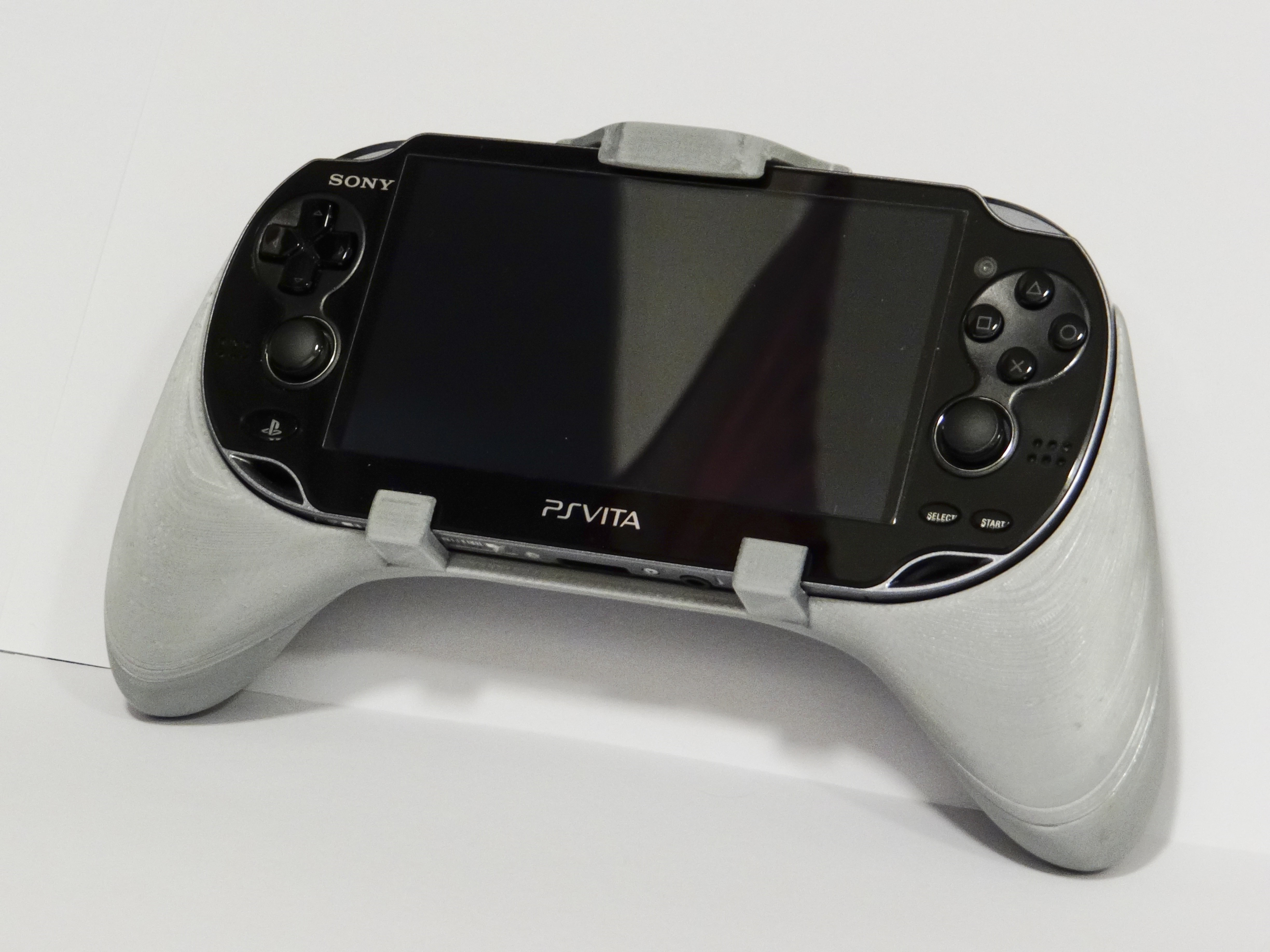 🎮 Ergonomic Grip For Ps-Vita (PCH-1000)・Free STL File for ・Cults