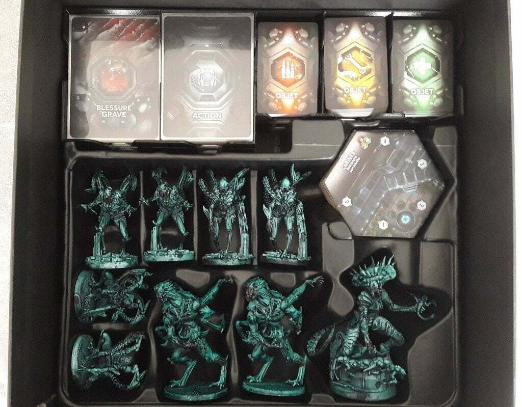 🎲 Nemesis card holder tray・Free STL File for ・Cults