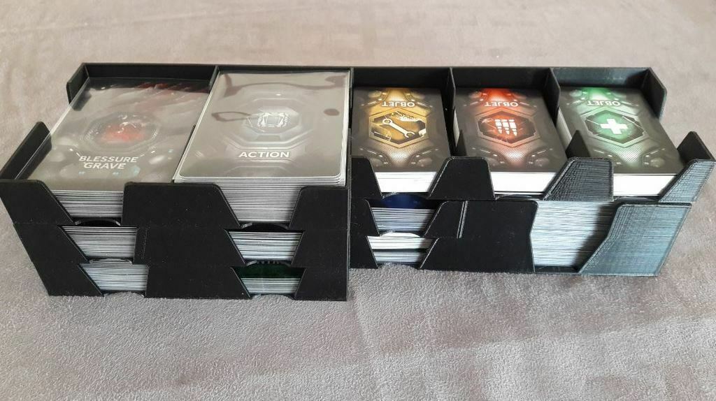 🎲 Nemesis card holder tray・Free STL File for ・Cults