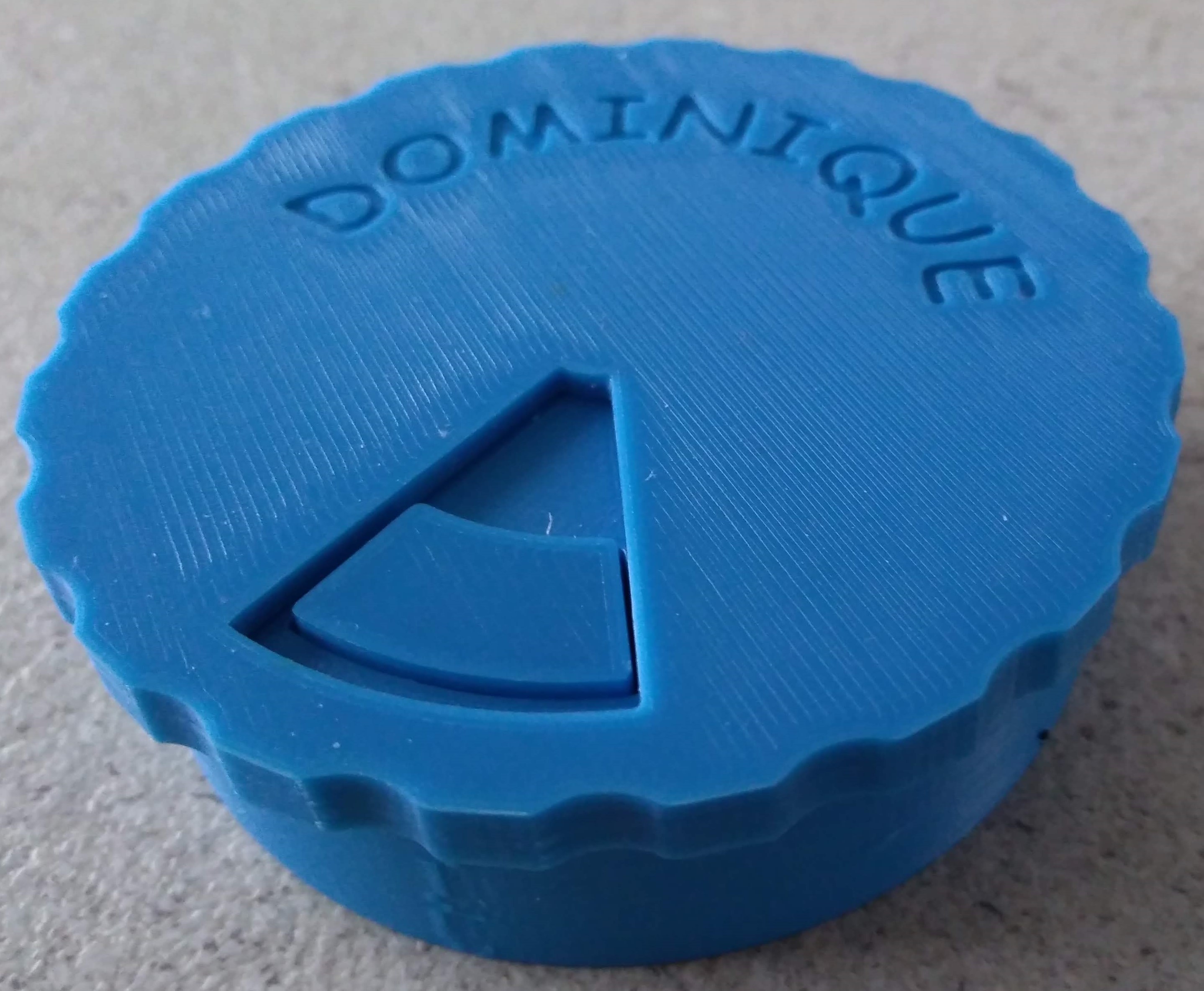 Fichier STL gratuit Pilulier Semainier 🏠 ・Design pour impression 3D à ...