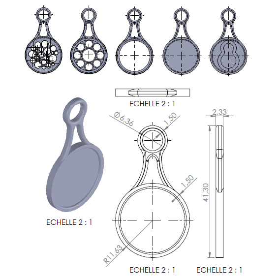 STL file Shopping cart token 🛒 ・Model to download and 3D print・Cults
