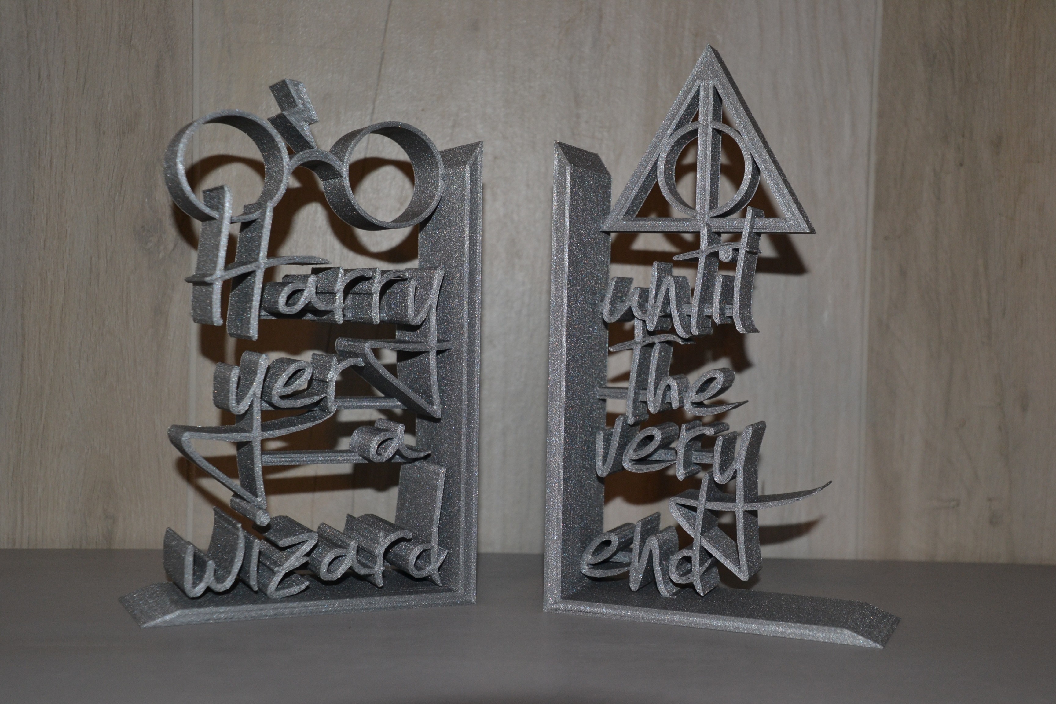 📚 Harry Potter bookend (Harry Potter Bookends)・Free STL File for ・Cults