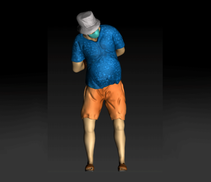 STL file Umarell work in progress 🎨 ・3D printing idea to download・Cults