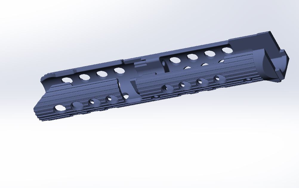 STL 文件 Troy handguard AK 🔫 ・可下载 3D 打印设计・Cults