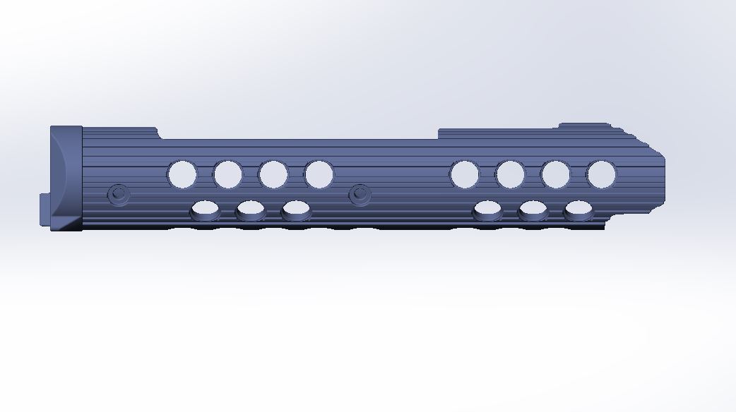 🔫 Troy handguard AK・ STL File for ・Cults