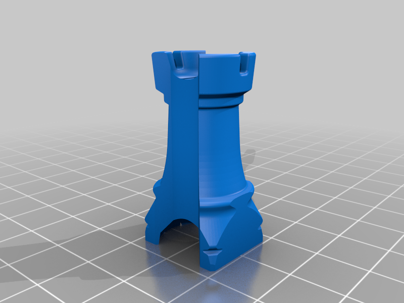Free STL file 3D-2D chess pieces ♟️ ・3D printing model to download・Cults