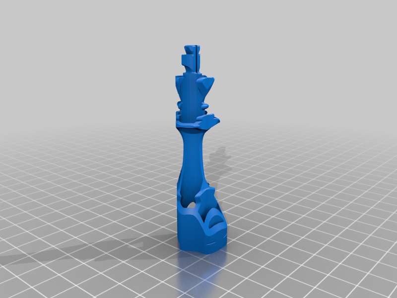 Free STL file 3D-2D chess pieces ♟️ ・3D printing model to download・Cults