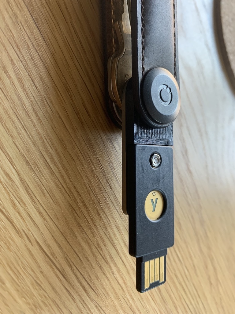 Fichier 3D gratuit Extension Yubikey pour Orbitkey 🔑 ・Objet imprimable ...