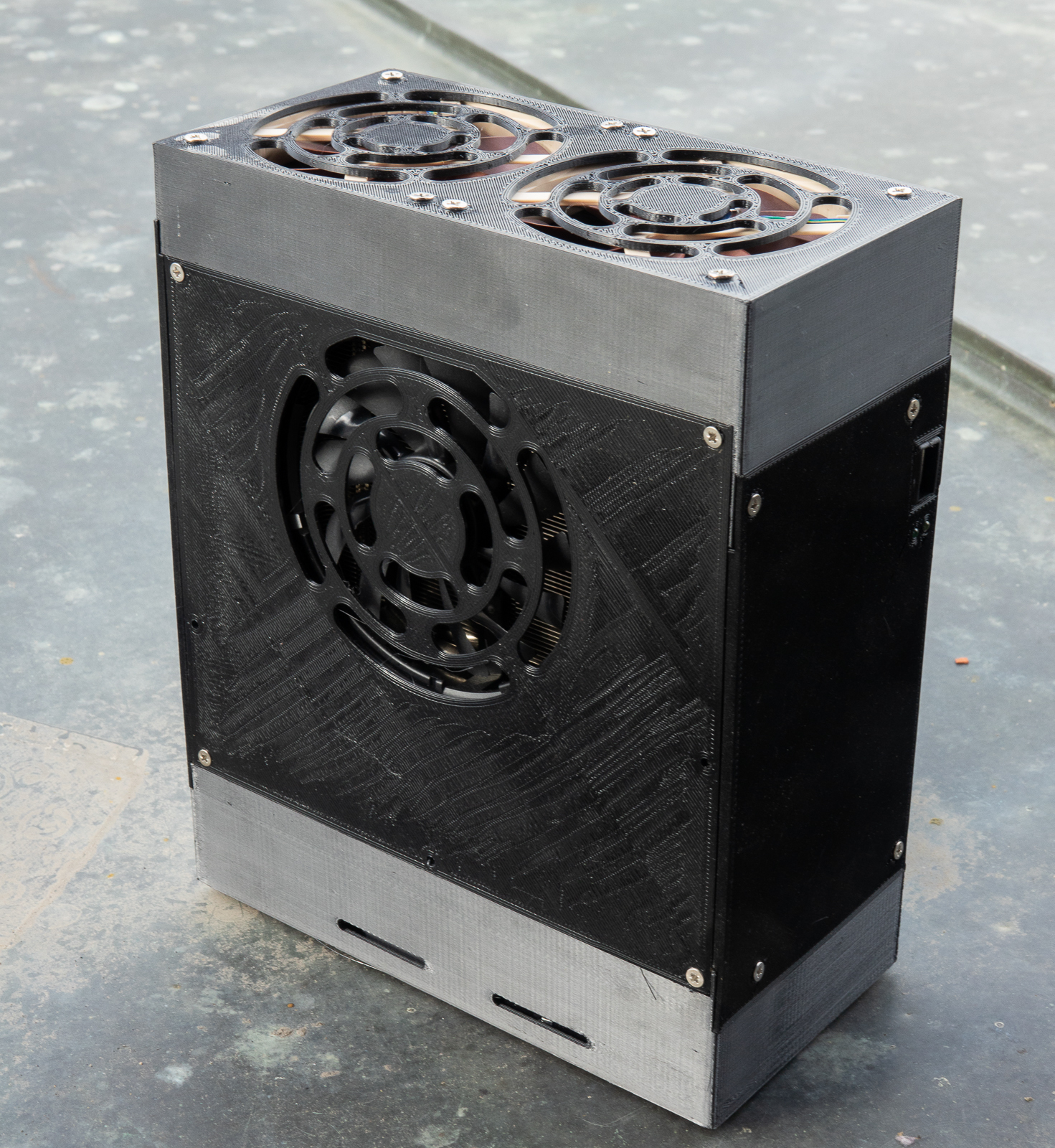 👽 4.7L SFF PC case・ STL File for ・Cults