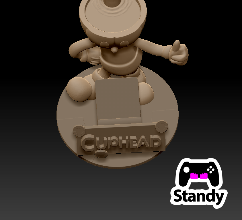 🎮 CUPHEAD CONTROLLER STAND PS4-PS5-XBOX・Free OBJ File for ・Cults