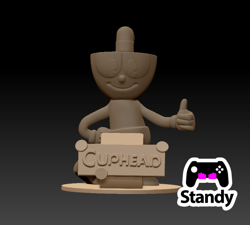 🎮 CUPHEAD CONTROLLER STAND PS4-PS5-XBOX・Free OBJ File for ・Cults