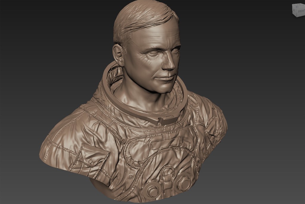 Free STL file Astronaut Bust 🧑‍🚀 ・3D print object to download・Cults