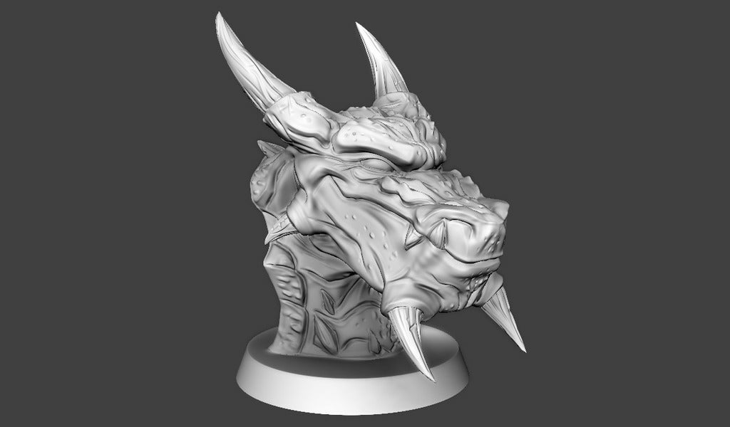 🌨️ Snow Dragon・Free STL File for ・Cults