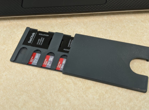 Free 3MF file SD/MicroSD card case 📱 (SCAD)・Design to download and 3D ...