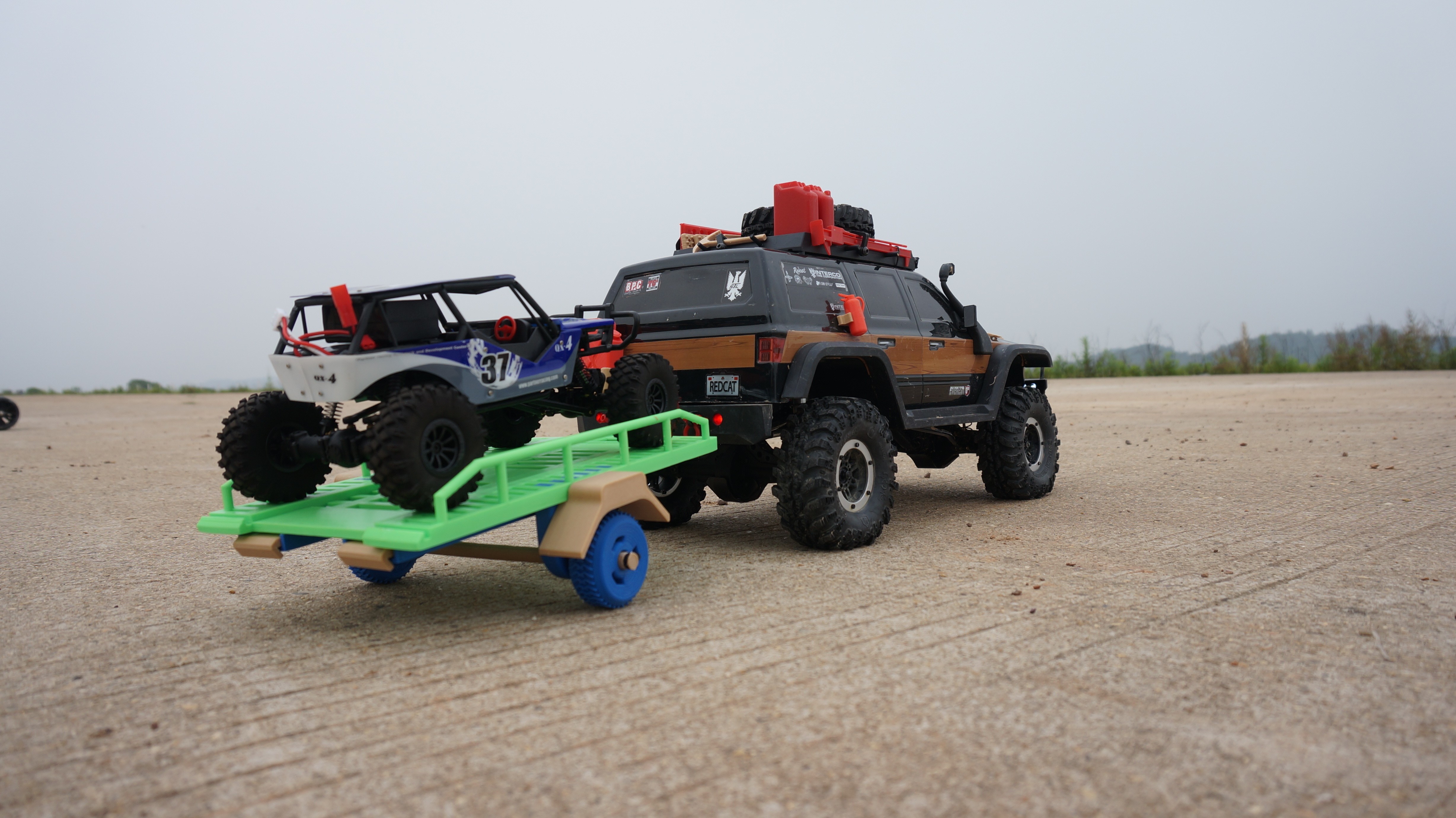 STL file Mini Trailer for RC Vehicles 🚐・3D printer model to download・Cults