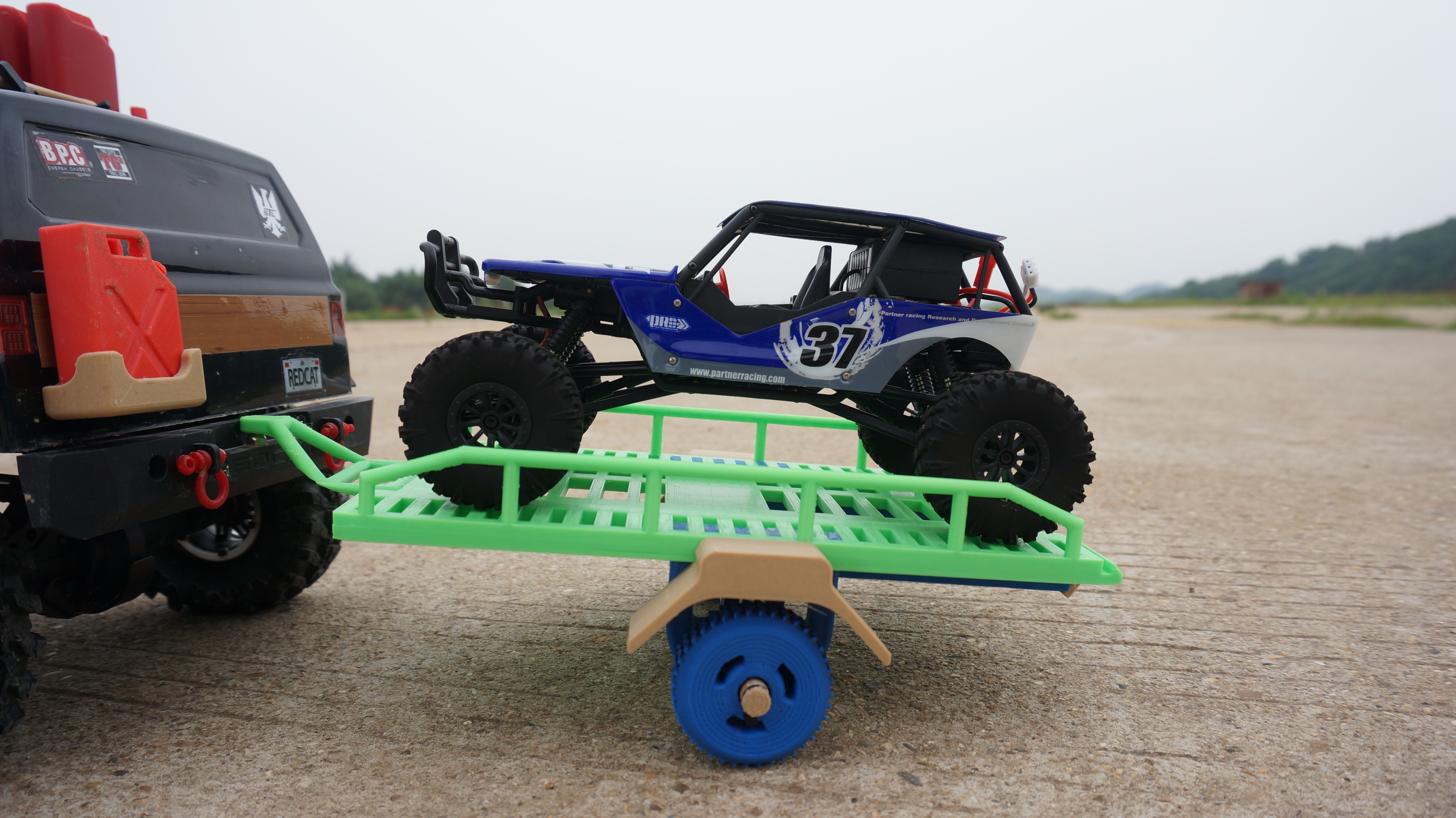 STL file Mini Trailer for RC Vehicles 🚐・3D printer model to download・Cults