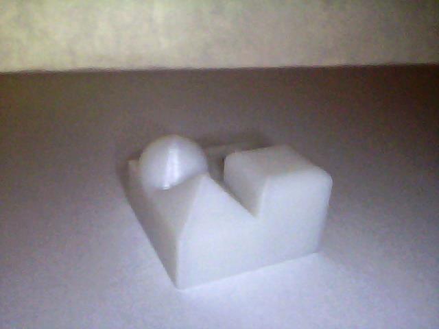 3D printed Testing Block for setting belt tension・Cults