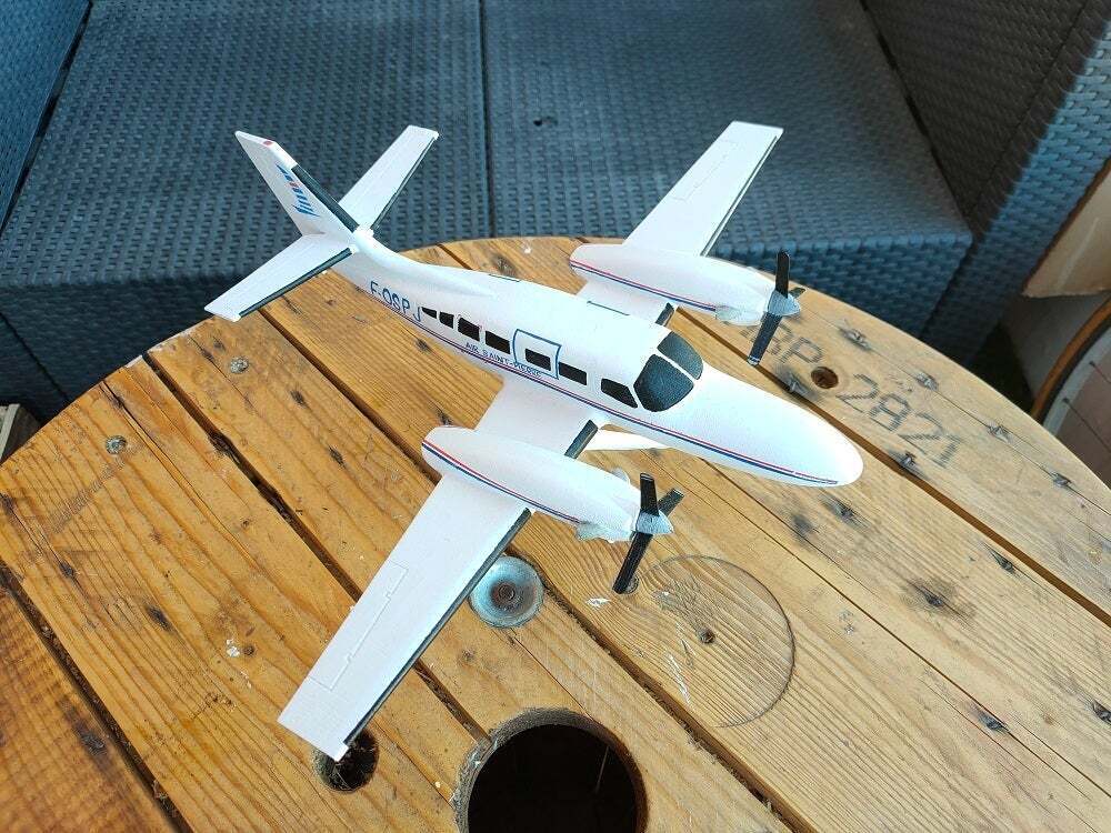️ Cessna F406・ STL File for ・Cults