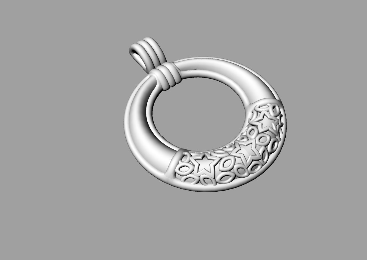 Free STL file stars pendant 🌃 ・Model to download and 3D print・Cults