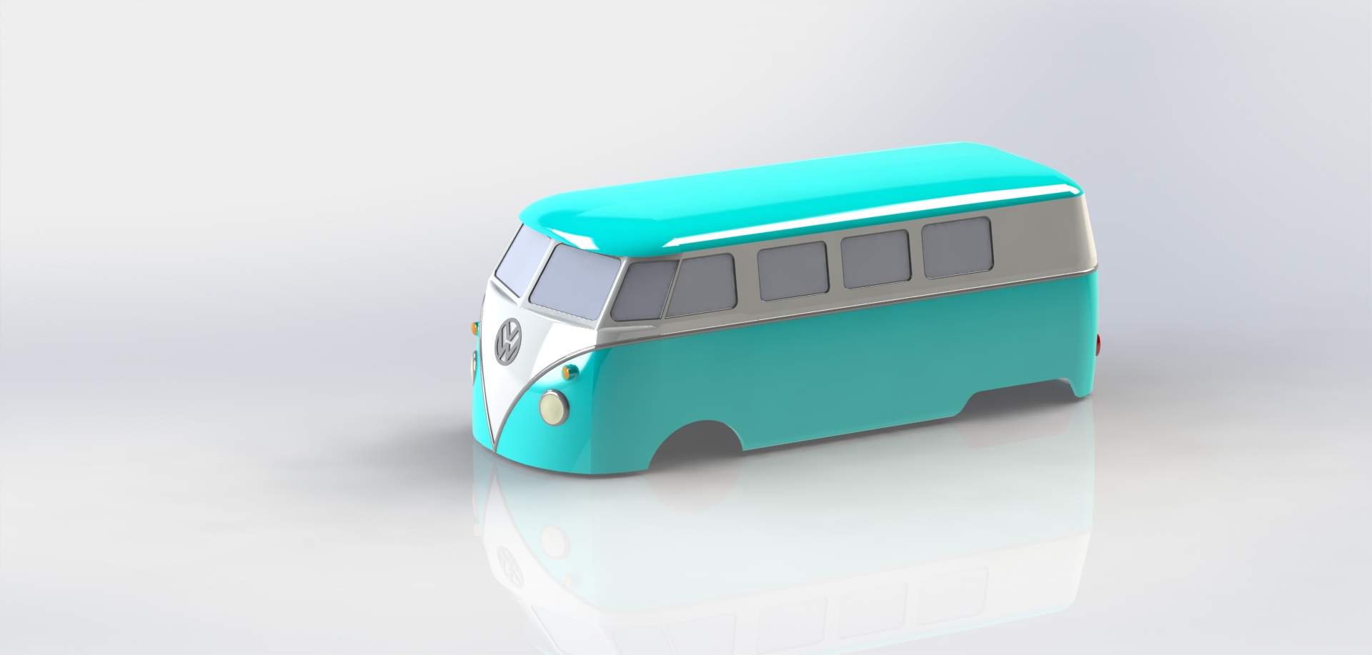 STL file VW Combi Split 🎲 ・3D printer model to download・Cults