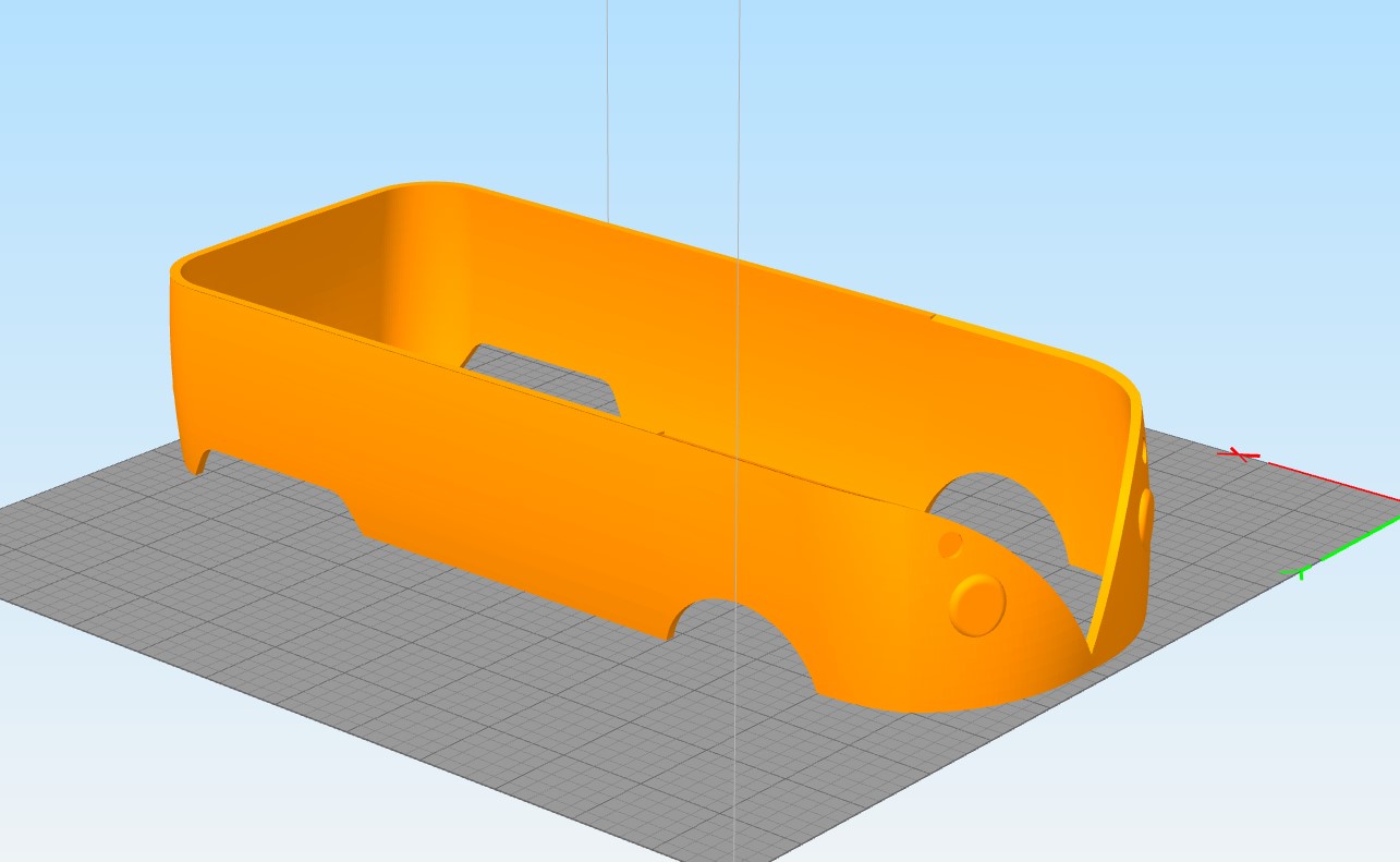 STL file VW Combi Split 🎲 ・3D printer model to download・Cults