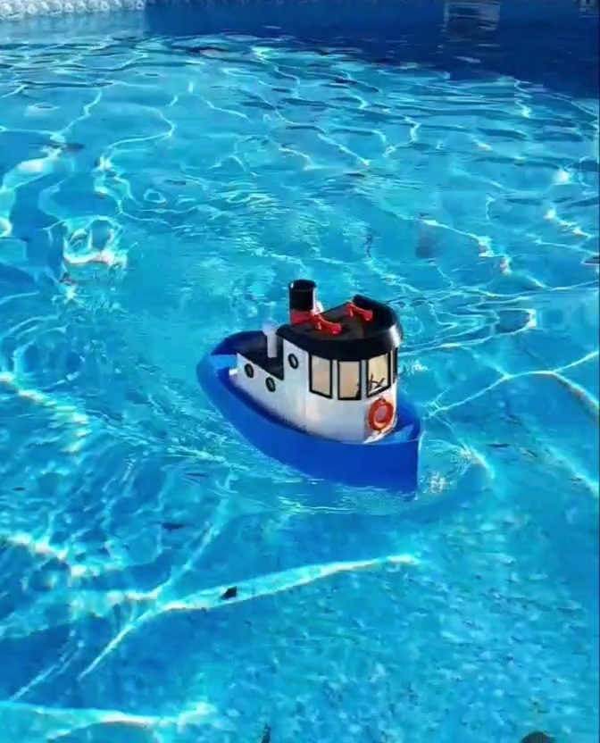 3D file Mini Tugboat RC 👽 ・3D print design to download・Cults
