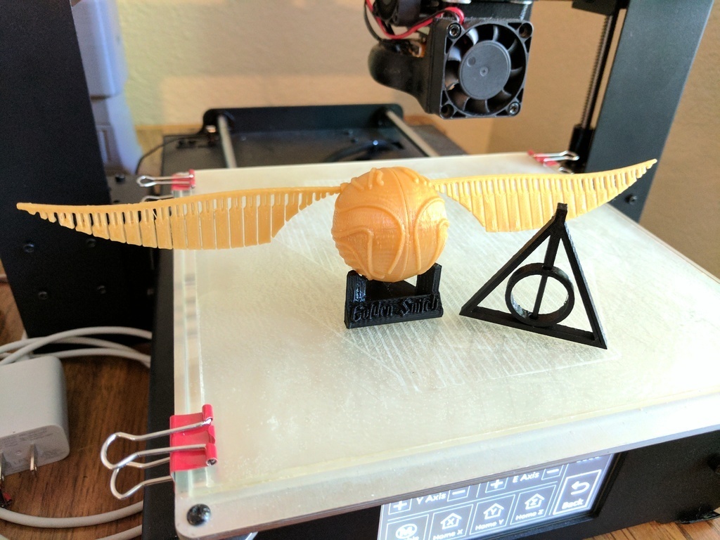 3D printing Golden Snitch Stand・Cults