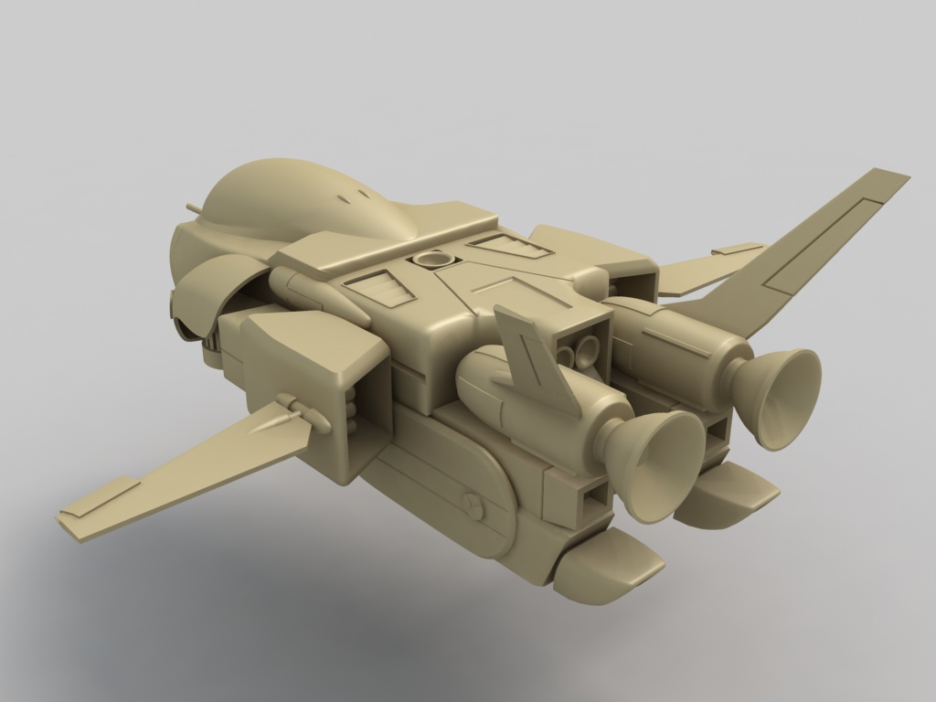 Northrop Grumman VF/A-8 Logan Veritech・ 3D File for ・Cults