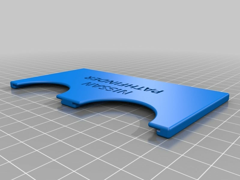 Free STL file insurance sticker holder and ct nissan pathfinder 👽 ・3D ...
